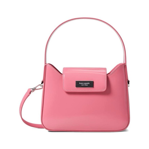 kate spade | Bags | Kate Spade Pink Leather Sam Icon Spazzolato Satchel ...